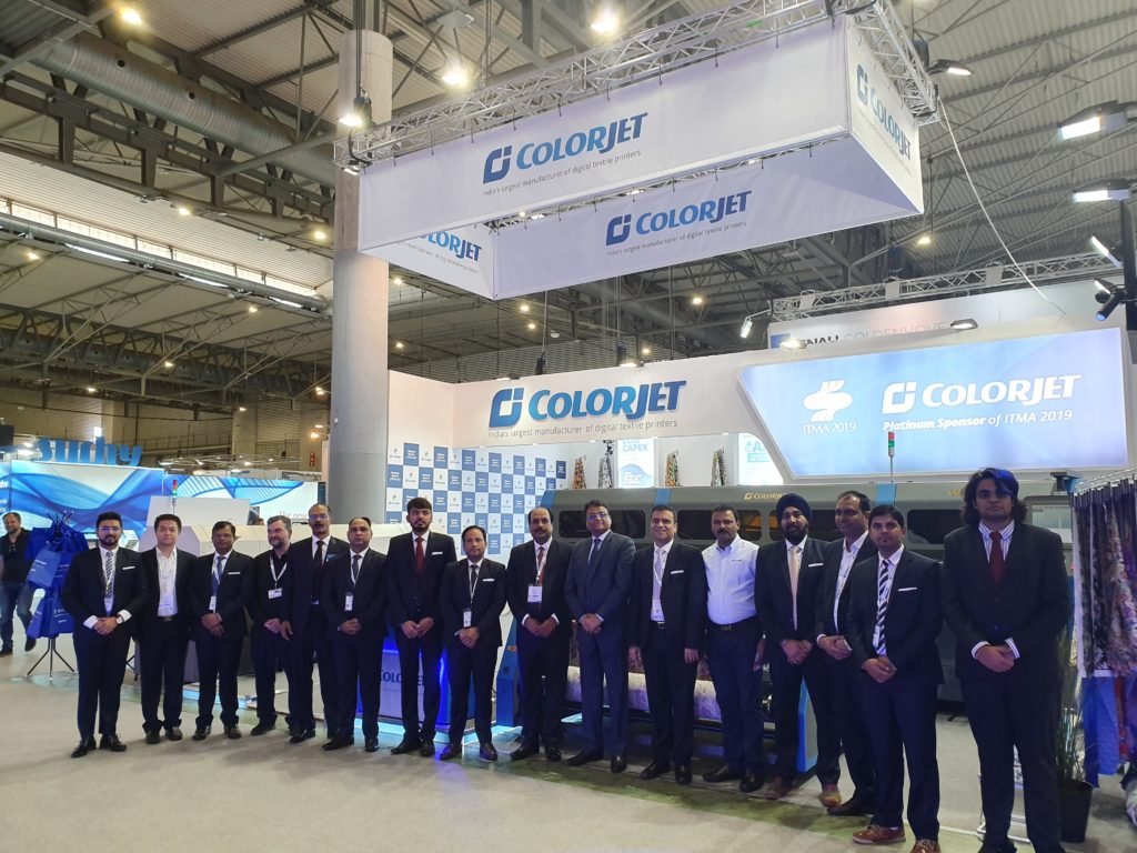 ColorJet India launches Vastrajet- 8164 direct-to-fabric printer at ...