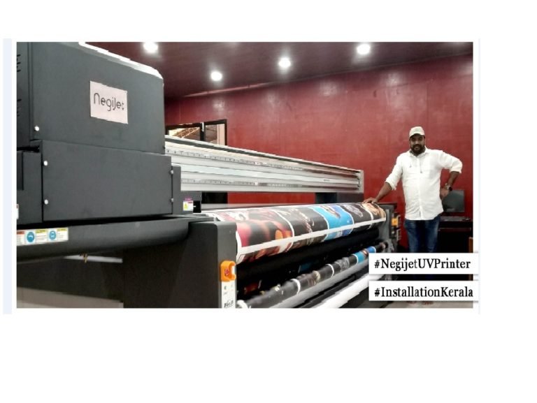 Hugosign in Kerala installs Negijet UV printer from NEGI Sign Systems ...
