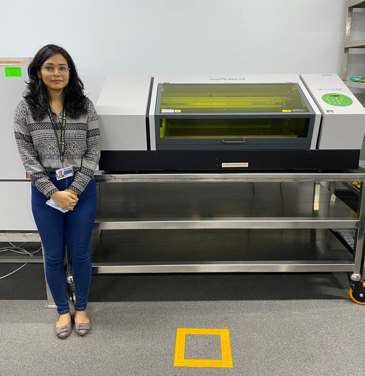 Apsom Infotex installs Roland VersaUV LEF-300 flatbed printer at Nestle ...