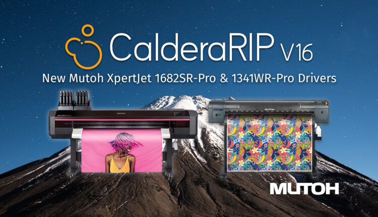 CalderaRIP Version 16 supports Mutoh Mutoh XpertJet printers - SignNews