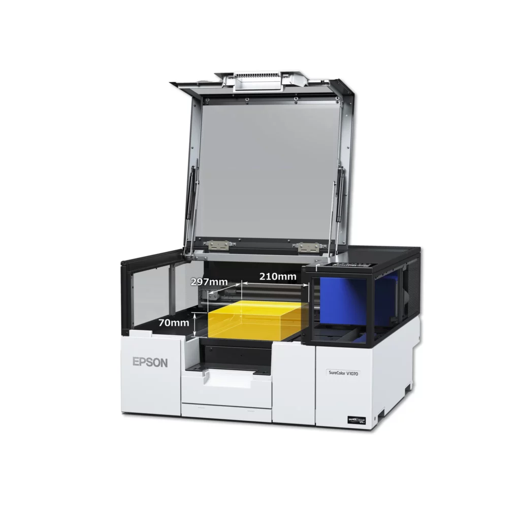 EPSON SureColor V1070 UV flatbed redefines desktop printing